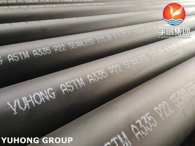 China ASTM A335 P22 Alloy Steel Seamless Pipe High-temperature Ferritic Alloy Steel Pipe Boiler for sale
