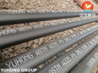 China Alloy Steel Tube ASTM A335 Chrome-Moly Alloy Seamless Pipe Grade P9 P22 for sale