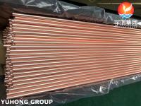 China ASTM B111 UNS C12200 DHP Copper Tube for HVAC & Heat Exchanger for sale