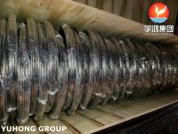 China ASTM A269 TP316L Bright Annealed Stainless Steel Coiled Tube For Hydraulic Pipelines for sale