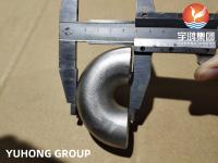 China ASTM B366 HASTELLOY C22 UNS N06022 Low C-Ni-Mo-Cr Alloy Forging 180° SR Elbow Return Bend for sale