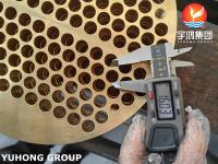 China ASME SB171 C46400 Tube Sheet for Heat Exchanger, Air Cooler & Pressure Vessel for sale