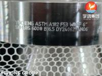 China Super Duplex 2507 Flange ASTM A182 UNS S32750 / F53 Super Duplex Weld Neck Flange for sale