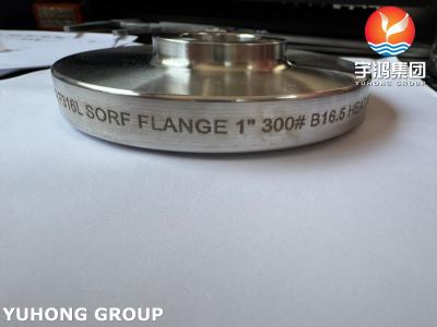 China ASTM A182 F316L Stainless Steel Flange Low Carbon Corrosion Resistant for Chemical Marine for sale