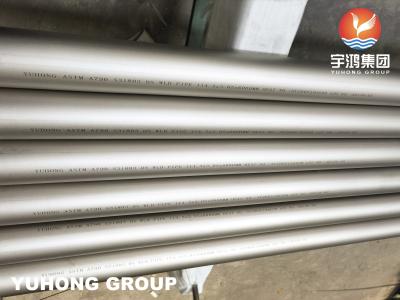China ASTM A790 UNS S31803 Duplex Stainless Steel Welded Pipe for Corrosive Industrial Service for sale
