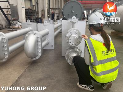 China ASME SA516 Gr.70 Carbon Steel Heat Exchanger Shell with Monel 400 Tema Heat Exchanger Finned Tube Bundle for sale