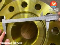 China ASTM A694 Grade F42 Carbon Steel Flange Forged Weld Neck Flange WNRTJ Flange for sale