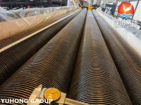 China ASTM A269 TP321 High Frequency Welded Spiral Finned Tubes for Heat Exchangers for sale
