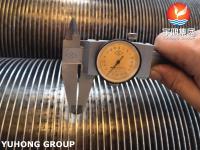 China ASTM A269 TP321 High Frequency Welded Spiral Finned Tubes for Heat Exchangers for sale