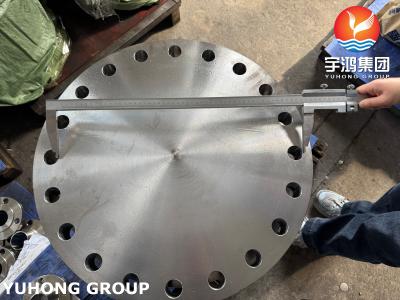 China ASTM A182 F316L Blind Flange 1.4404 Stainless Steel Flange Forged Flange BLRF Flange for sale
