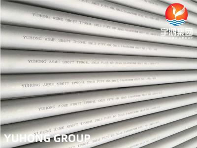 China ASTM B677 TP904L UNS N08904 Stainless Steel Seamless Pipe for sale