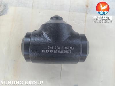 China ASTM A420 WPL6 Low Temperature Carbon Steel Fitting LTC Reducing Tee Buttweld Fittings for sale