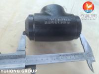 China ASTM A420 WPL6 Low Temperature Carbon Steel Fitting LTC Reducing Tee Buttweld Fittings for sale