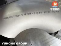China ASTM A815 S31803 Duplex Stainless Steel 90 Degree Long Radius Elbow for sale