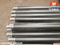 China ASTM A213 TP316 Spiral Finned Tubes for Economizers | Stainless Steel Heat Exchanger Tubes for sale