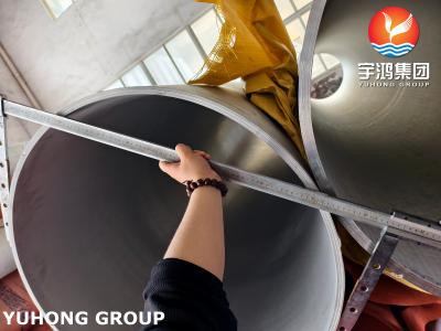 China ASTM A358 TP304H / 1.4948 Stainless Steel Welded Pipe EFW Pipe for Corrosive Environment for sale