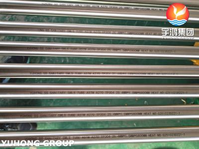 China A270 TP304 Sanitary Tubing with Polished or Electropolished Finish for sale