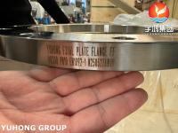 China EN1092-1 F316L Stainless Steel Flate Face Plate Flange PN2.5-PN100, DN10-DN600 for sale