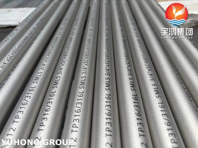 China ASTM A312 TP316/316L Seamless Stainless Steel Pipe for Chemical and Industrial Applications for sale