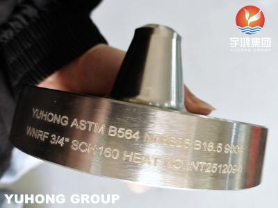China ASTM B564 Inconel 625 Nickel Alloy Welding Neck Raised Face Corrosion Resistant Flange for sale
