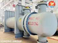 China TEMA Type BEM 1108 Tubes Monel 400 Fixed Tubesheet Shell and Tube heat exchanger for sale