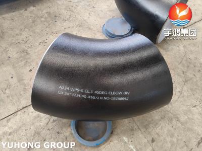 China ASTM A234 WP9 CL.1 Alloy Steel Elbow for High Temperature Boiler and Piping Systems for sale