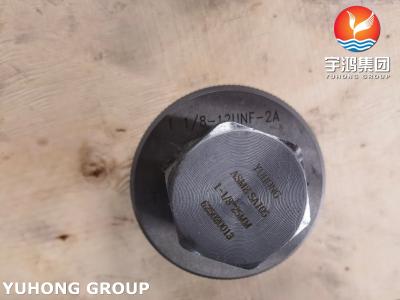 China ASME SA105 Forged Carbon Steel Plug for High Pressure Industrial Piping Systems for sale