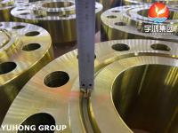 China CARBON STEEL FLANGE A694 GR F42 F46 F48 WNRTJ B16.5 CLASS1500 for sale