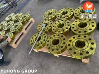 China CARBON STEEL FLANGE A694 GR F42 F46 F48 WNRTJ B16.5 CLASS1500 for sale