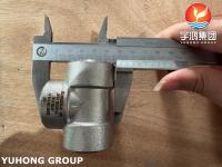 China ASTM A182 F316L Stainless Steel Socket Weld Fittings B16.11 Forged Fittings SW Equal Tee for sale