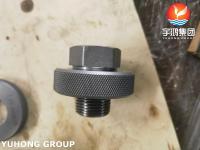 China Stainless Steel Fitting Hex Head Plug B16.11 Hexagon ASME SA105 Class 3000 for sale