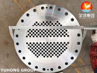 China SA266 Gr.2 Carbon Steel Forged Tubesheet for Shell & Tube Heat Exchangers for sale
