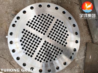 China SA266 Gr.2 Carbon Steel Forged Tubesheet for Shell & Tube Heat Exchangers for sale