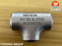 China ASTM B366 WPNCMC Fittings UNS N06625 / Inconel 625 Nickel Alloy Tee ASME B16.5 Fittings for sale