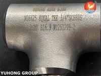 China ASTM B366 WPNCMC Fittings UNS N06625 / Inconel 625 Nickel Alloy Tee ASME B16.5 Fittings for sale