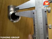China ASTM B366 WPNCMC Fittings UNS N06625 / Inconel 625 Nickel Alloy Tee ASME B16.5 Fittings for sale