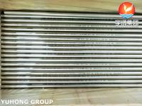China ASTM B338 Grade 2 Titanium Seamless Tube UNS R50400 for Heat Exchangers with Bright Annealed Surface for sale