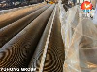 China ASTM A269 TP321 HFW Finned Tubes for Waste Heat Recovery for sale
