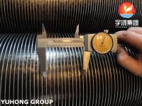 China ASTM A269 TP321 HFW Finned Tubes for Waste Heat Recovery for sale