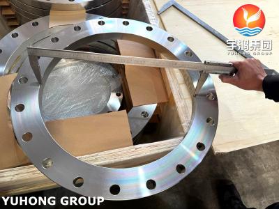 China EN 1092-1 F316L Stainless Steel Flat Face FF Flange PN16 for Piping for sale