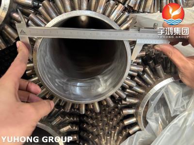 China ASTM A335 P22 Studded Fin Tubes for Thermal Power Generation for sale