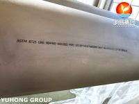 China ASTM B725 Monel 400 Nickel Alloy Welded Pipe with Corrosion Resistance and Customized Dimensions for sale