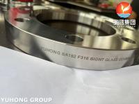 China ASME SA182 F316 Stainless Steel Sight Glass Frame Flange for Industrial Equipment for sale
