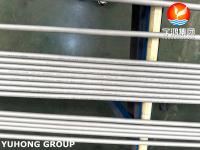 China ASME SB163 Incoloy 825 Seamless Nickel Alloy Heat Exchanger Tube with Solution Annealed and Corrosion Resistant Properties for Customized Applications for sale