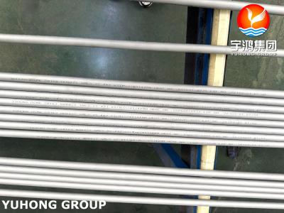 China ASME SB163 Incoloy 825 Seamless Nickel Alloy Heat Exchanger Tube with Solution Annealed and Corrosion Resistant Properties for Customized Applications for sale