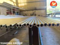 China Bright Annealed ASTM A789 UNS S32750 Super Duplex Stainless Steel Seamless Tube For Desalination for sale