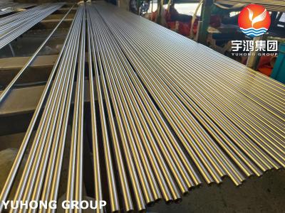 China Bright Annealed ASTM A789 UNS S32750 Super Duplex Stainless Steel Seamless Tube For Desalination for sale