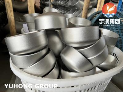 China ASTM A403 WP316L Stainless Steel Butt Weld Cap ASME B16.9 Sandblasted for Industrial Piping for sale