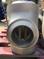 China Butt - Weld Fittings , ASTM A815 S31803 , B16.9 , HEAVY THICKNESS TEE , PETROCHEMICAL APPLICATION for sale
