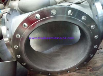 China B366 Hastelloy C-276 Pipe Spool Butt Weld Fittings B16.9 Welded With Plate Flange 24